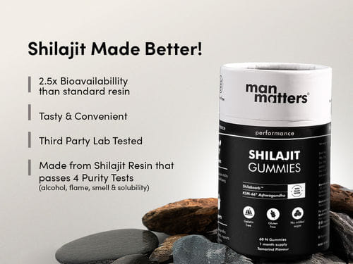 Buy India's first Shilajit Gummies by Man Matters